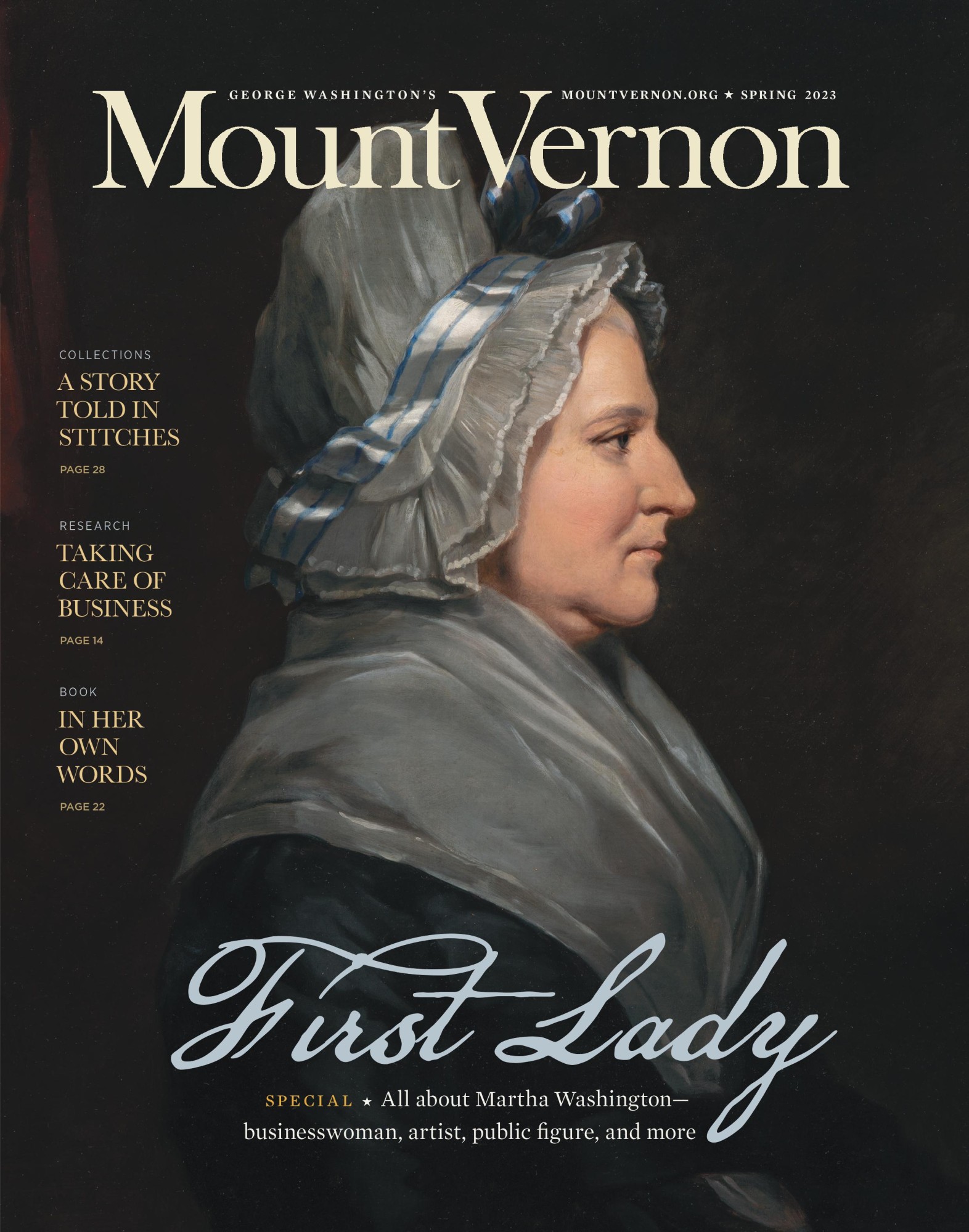 Past Issues · George Washington's Mount Vernon