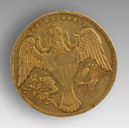 1792 Washington President Gold Eagle Pattern Coin · George Washington's ...