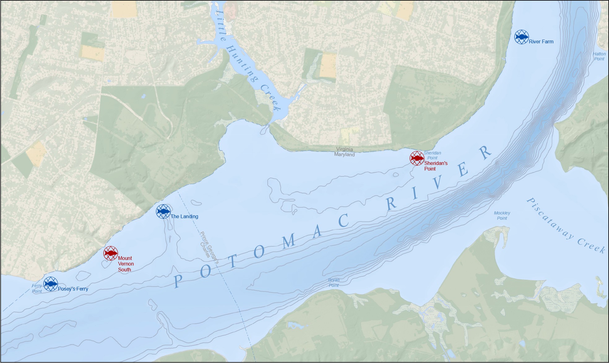 Washington's Five Fisheries · George Washington's Mount Vernon