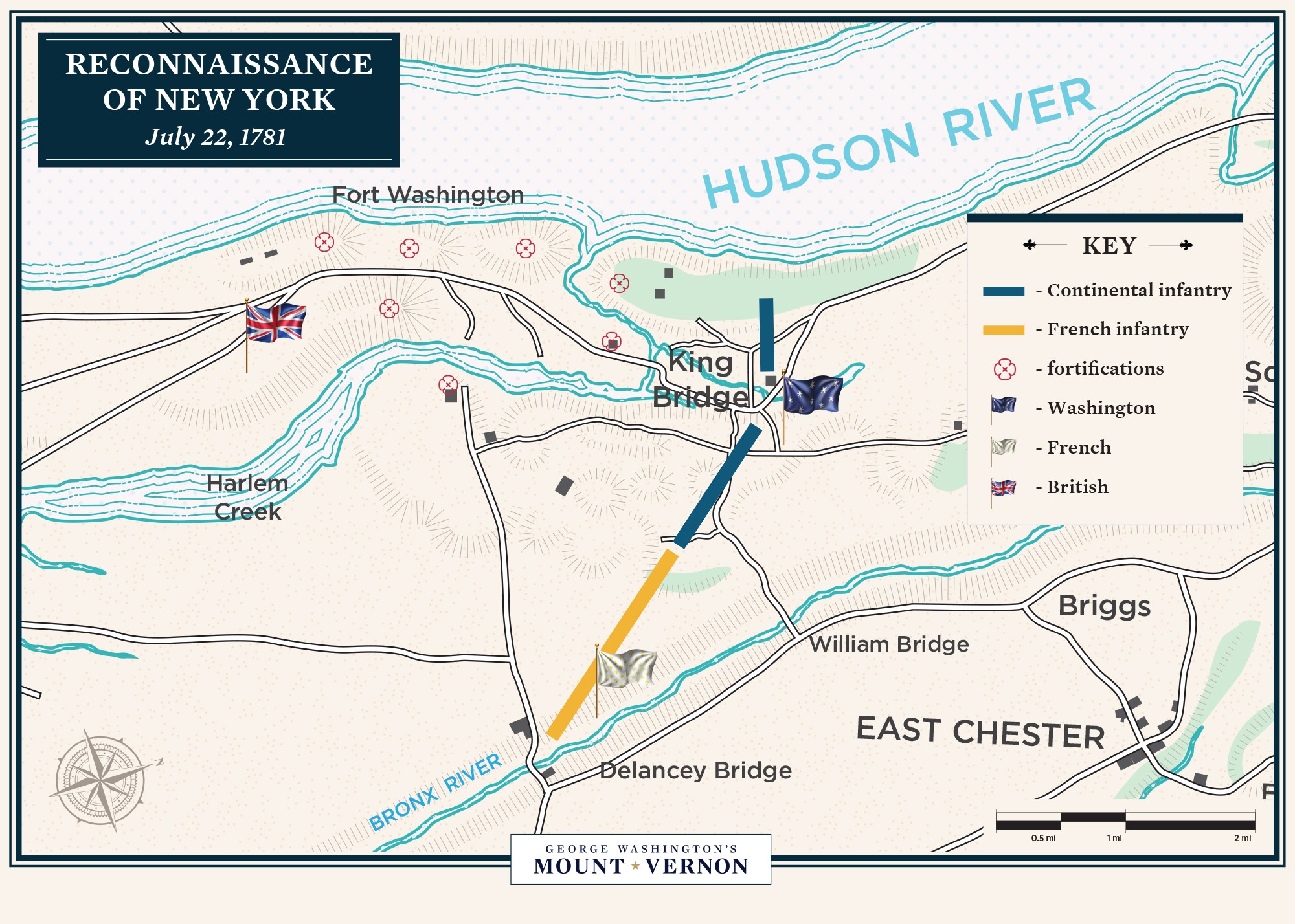 The Reconnaissance of New York in July 1781 · George Washington's Mount ...