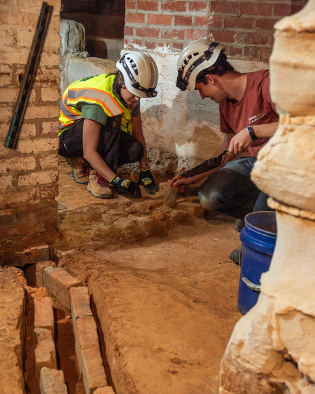 Archaeology in the Cellar · George Washington's Mount Vernon