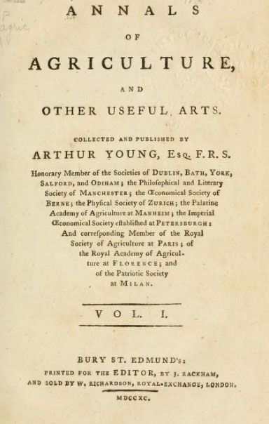 Arthur Young · George Washington's Mount Vernon