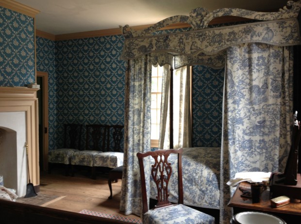 A Fashionable Blue and White Bed · George Washington's Mount Vernon