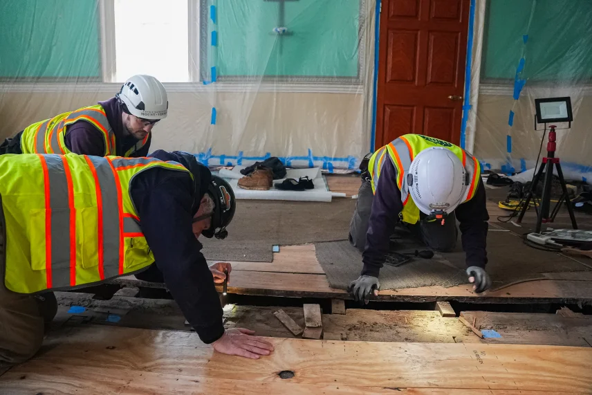 Dating the New Room’s Summer Beam | George Washington's Mount Vernon