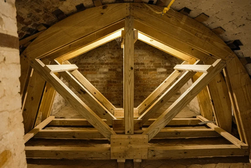 Reinforcing the Cellar Vaults | George Washington's Mount Vernon