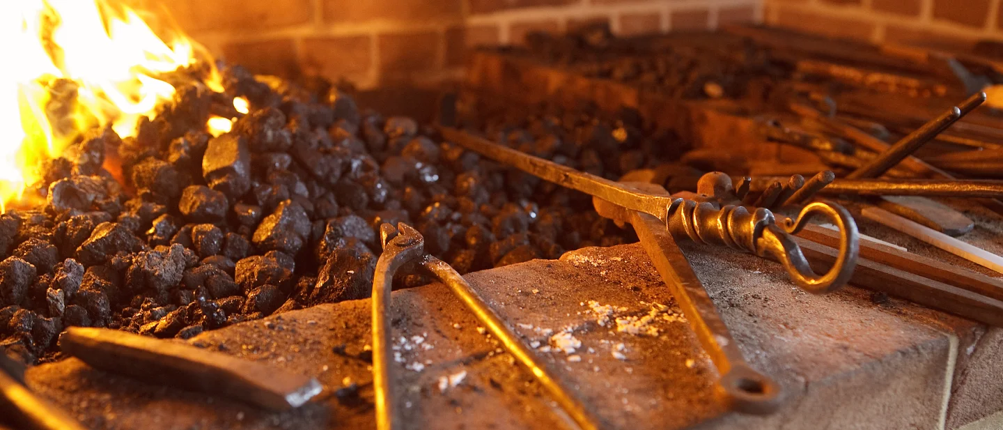 Forging Iron at the Blacksmith Shop | George Washington's Mount Vernon